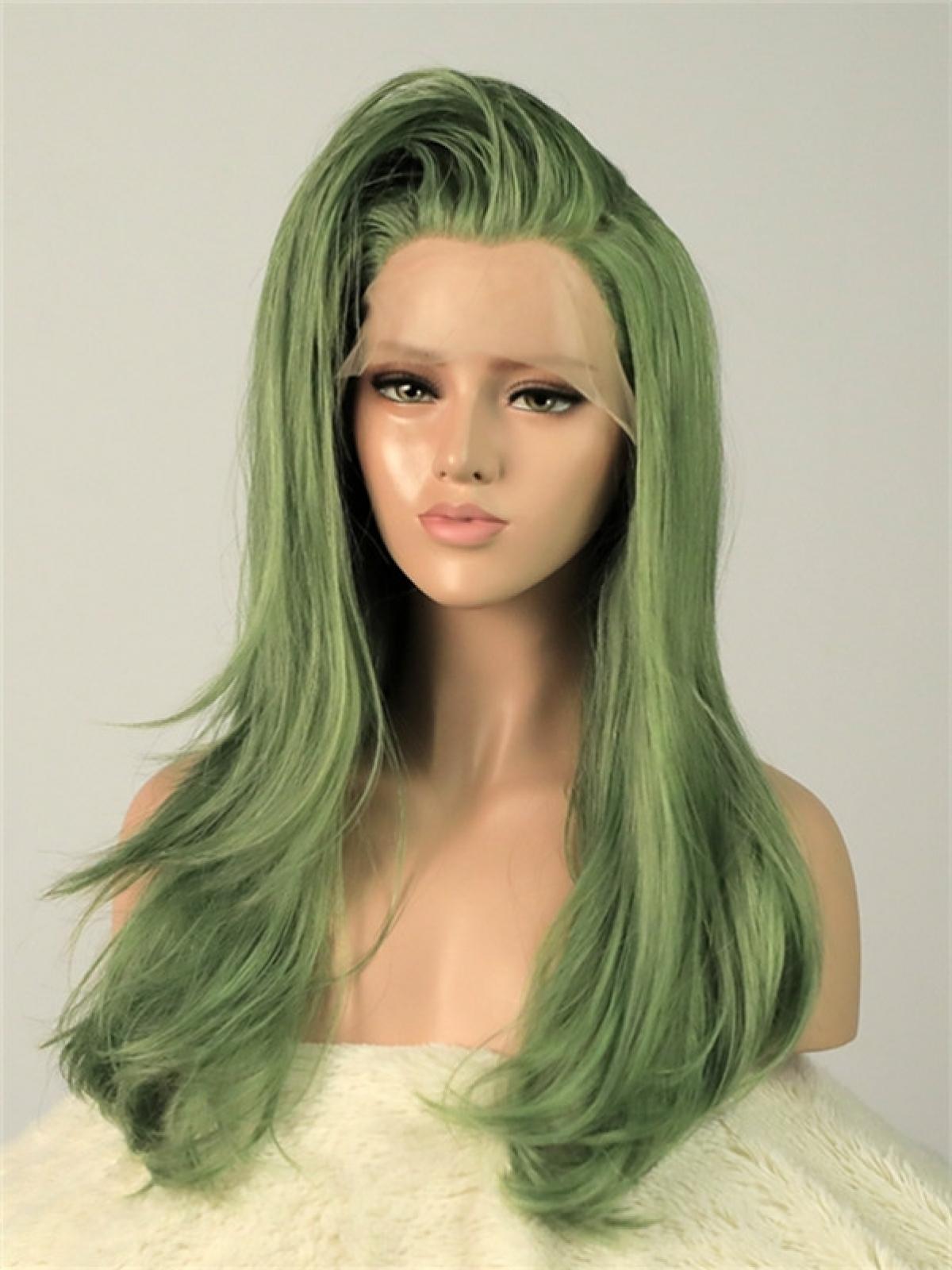 Ava-Olive Green - Wigs - Raywigs