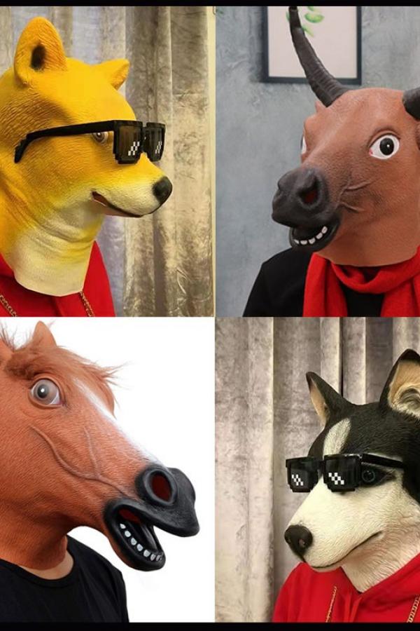 Funny Animal Mask - Daily New In - Raywigs